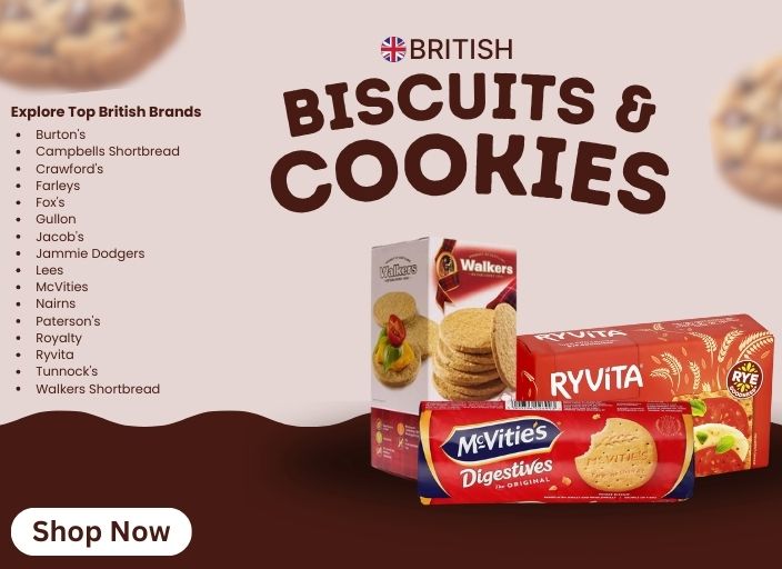 Buy British Cookies | British Biscuits In The USA– British Food Supplies