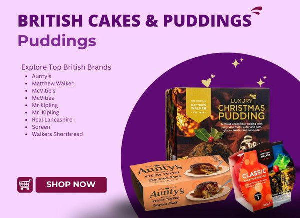 Buy British Puddings Online at British Food Supplies