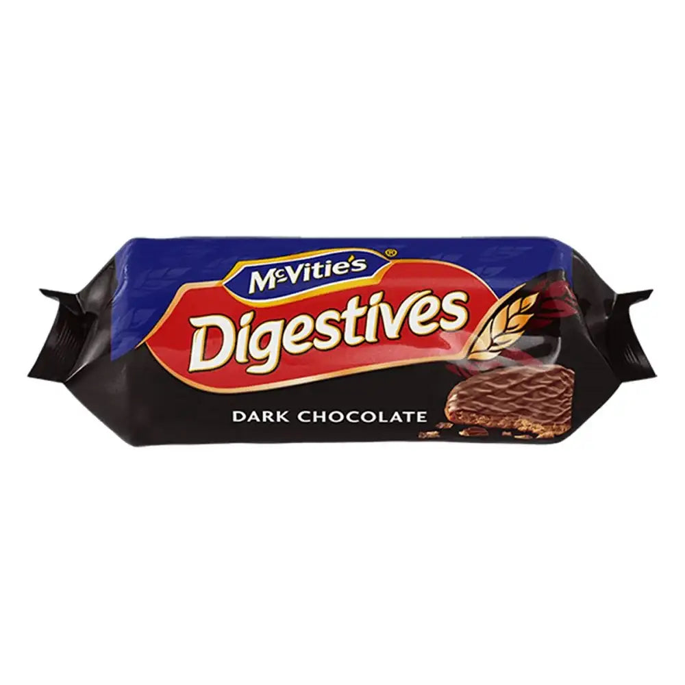 McVitie's Digestives Dark Chocolate Biscuits 433g– British Food Supplies
