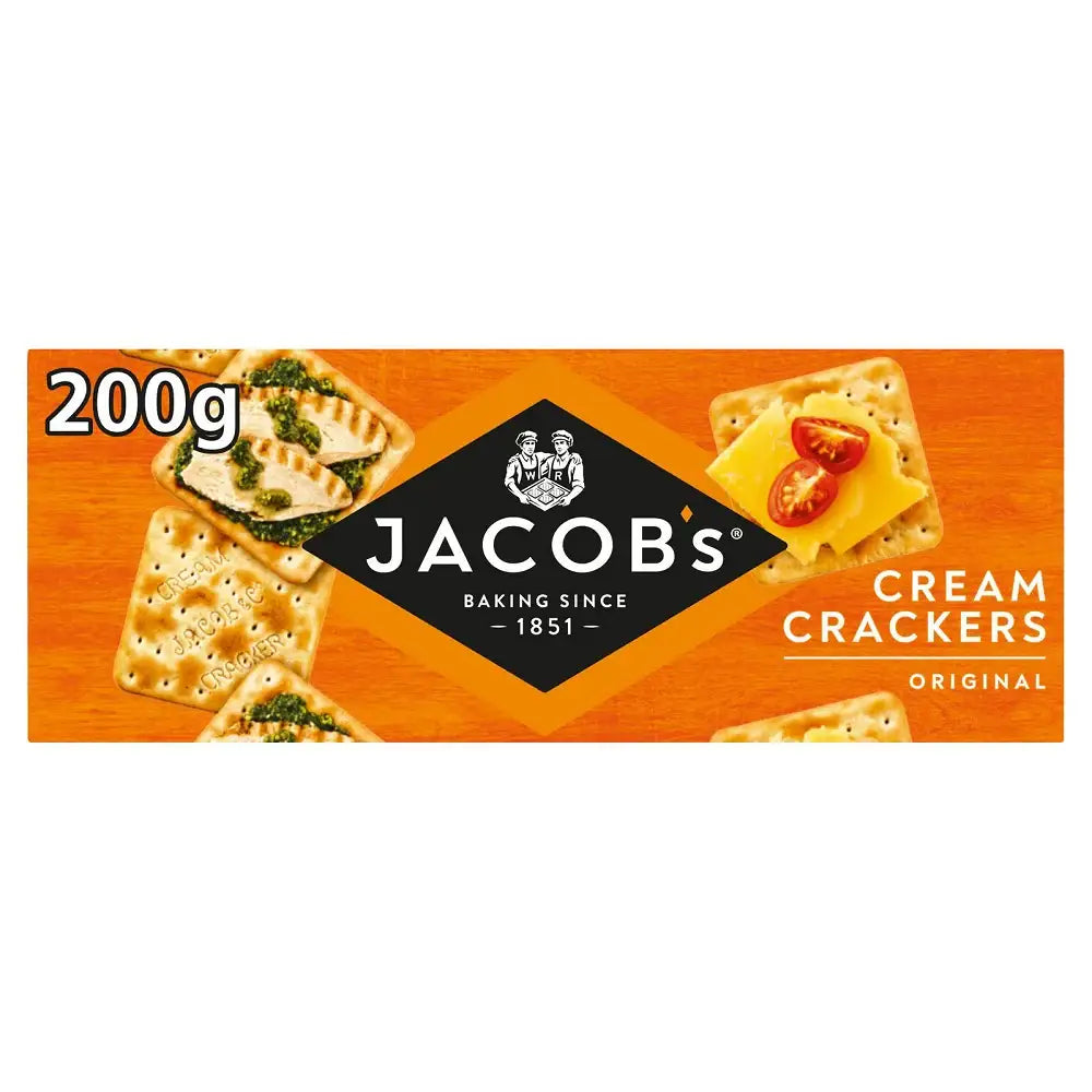 Jacobs Cream Crackers 200g: Wholesome and Versatile Snack Option ...