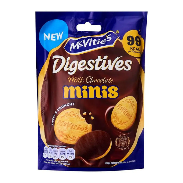 McVitie's Digestives Minis - Milk Chocolatey Bites | McVitie's ...