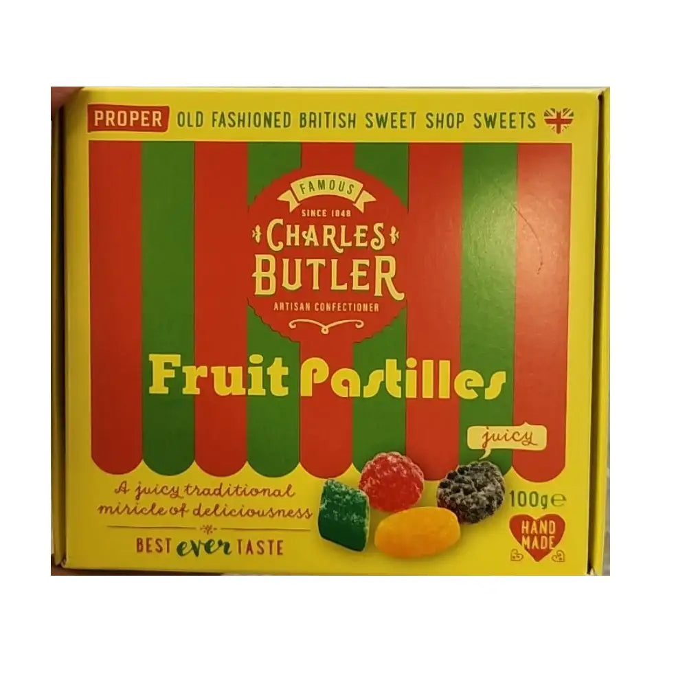 Charles Butler Fruit Pastilles Sweets 100g– British Food Supplies
