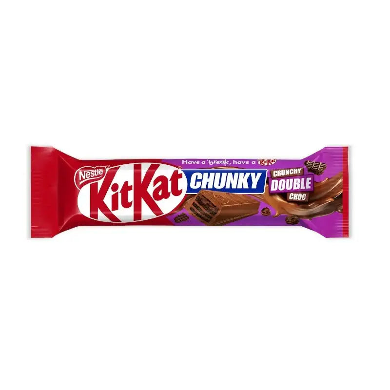 Nestle K't Kat Chunky Crunchy Double Chocolate 42g– British Food Supplies