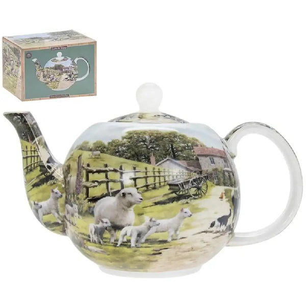 Collie Teapot: Charming Design - Lesser & Pavey – British Food Supplies