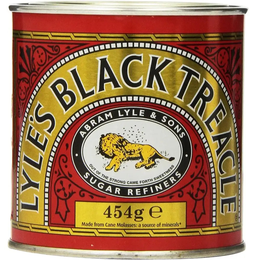 Lyle's Black Treacle Syrup 454g at British Food Supplies