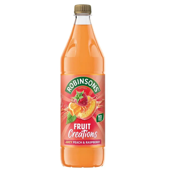 Peach & Raspberry Squash - Delicious & Refreshing - Robinsons – British ...