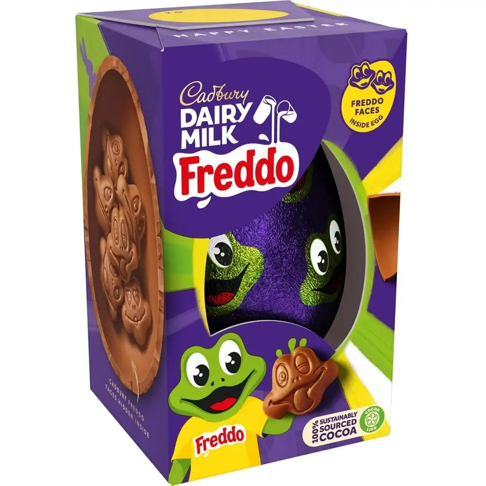 C'bury Freddo Faces Egg 96g– British Food Supplies