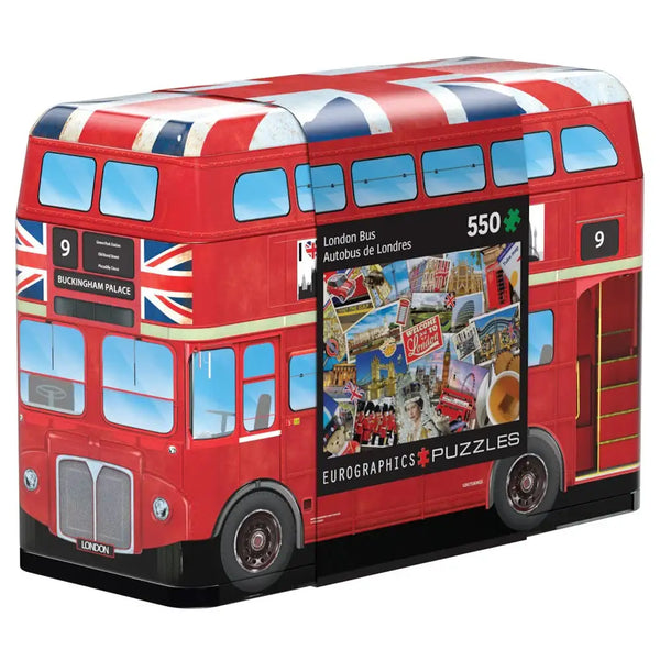 London Bus Puzzle 550 Pieces - Fun for All! - Eurographics – British ...