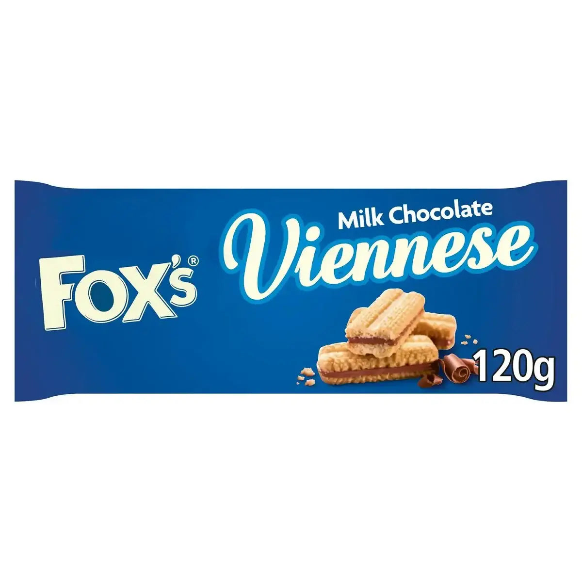 Fox's Viennese Milk Chocolate Biscuits 120g– British Food Supplies