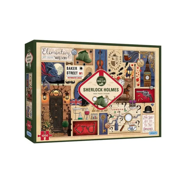 Jigsaw Puzzle Sherlock Holmes 1000pc - High Quality | Gibsons – British ...