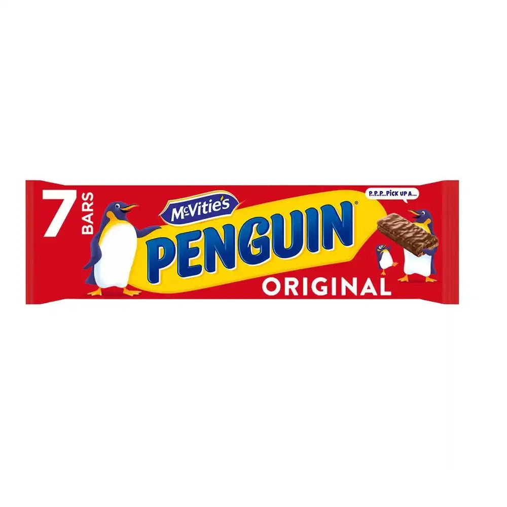 McVitie's Penguin Original Milk Bar 7pk 172.2g– British Food Supplies