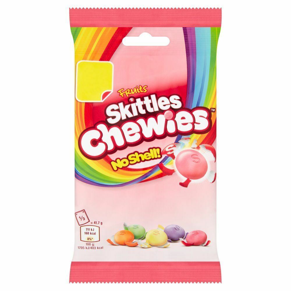Skittles Fruits Chewies Bag 125g– British Food Supplies