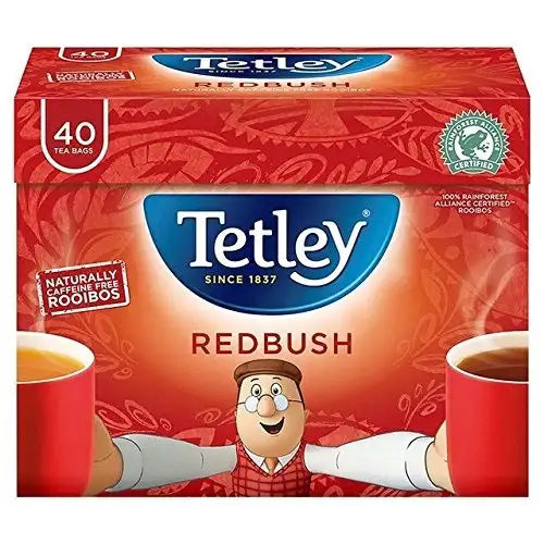 Tetley Redbush Tea - Pure & Naturally Caffeine-Free | Tetley – British ...
