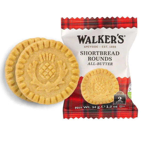 Walkers Shortbread Round 2pk 1.2Oz | Walkers Shortbread – British Food ...