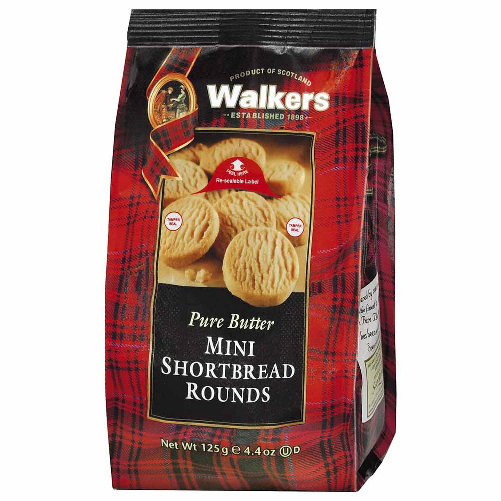 Walkers Shortbread Mini Rounds 4.4oz– British Food Supplies