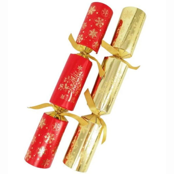 Pudding Lane Red & Gold Christmas Trees Cracker – British Food Supplies