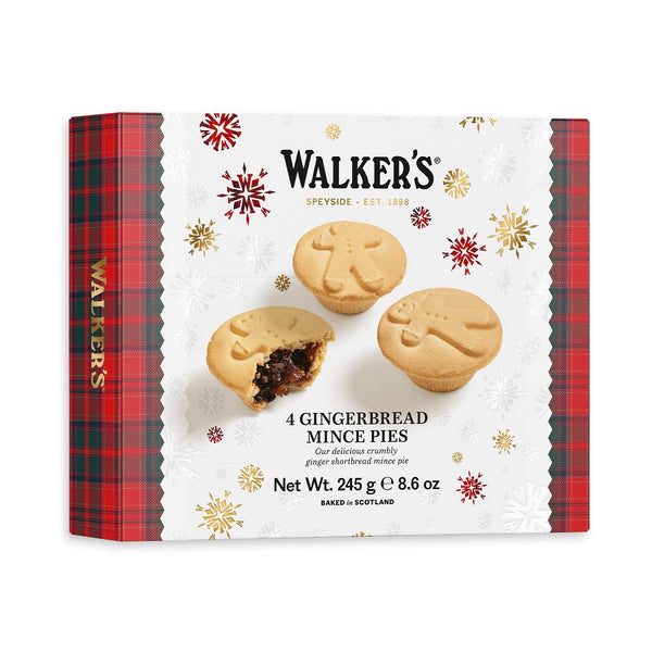 Walkers Shortbread Gingerbread People Mince Pies 8.6 oz – British Food ...