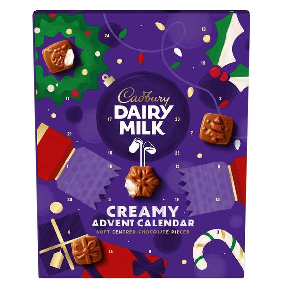 C'bury Dairy Milk Creamy Advent Calendar 170g – British Food Supplies